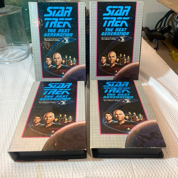 Media | Star Trek The Next Generation Collectors Edition Vhs Set | Poshmark